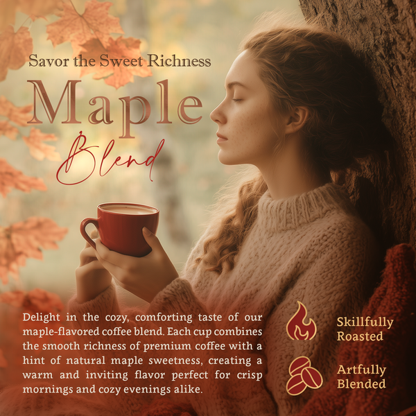 Maple Whole Bean and Ground Coffee – Organic 100% Arabica, Single Orig ...